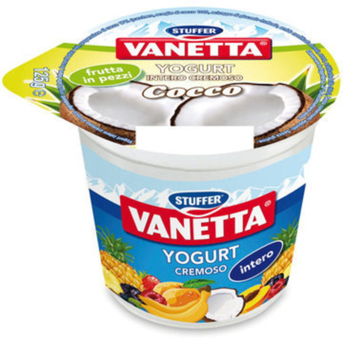 YOGURT INTERO CON COCCO IN PEZZI VANETTA GR. 125 - l'ecommerce secondo ...