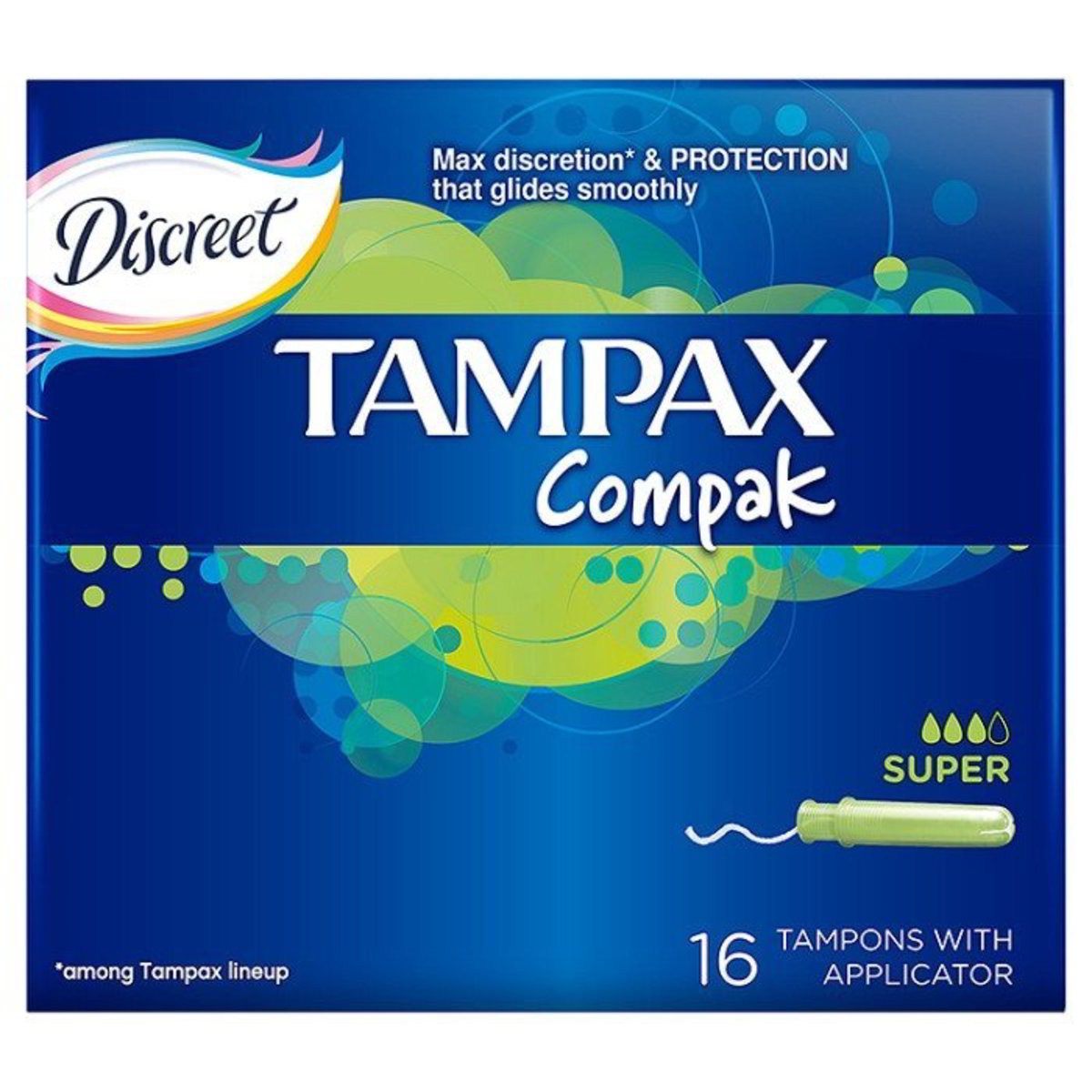 ASSORBENTI INTERNI COMPAK SUPER X16 TAMPAX - l'ecommerce secondo Iper ...
