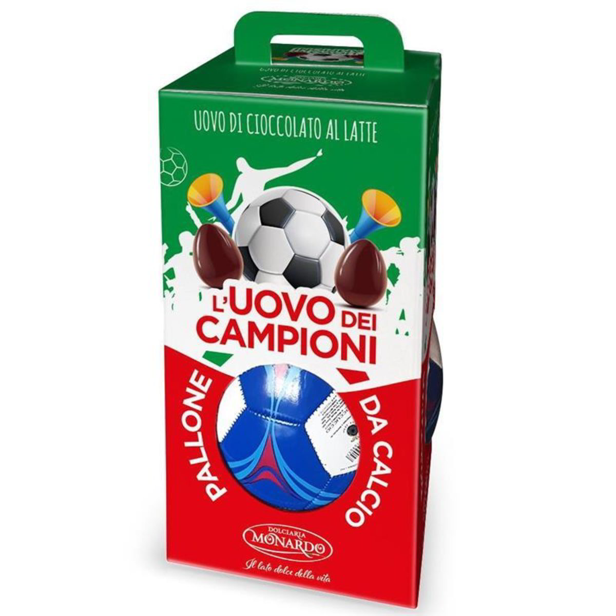 UOVO DEI CAMPIONI AL LATTE CON PALLONE MONARDO GR.150 - l'ecommerce ...