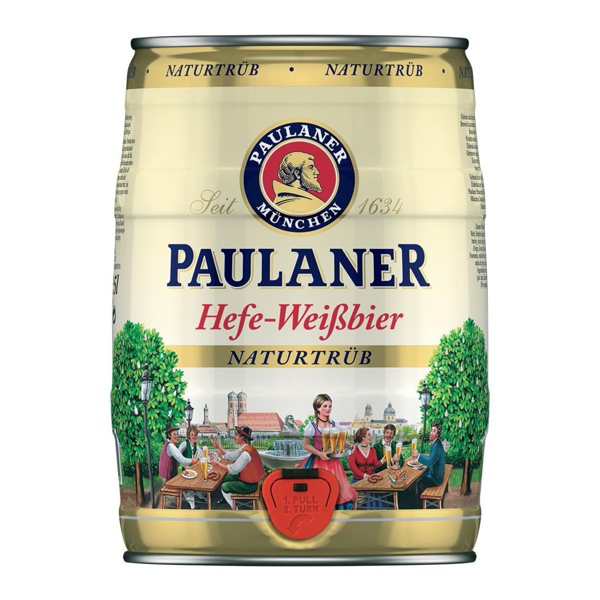 BIRRA HEFE WEISS FUSTO PAULANER LT. 5 - l'ecommerce secondo Iper Tosano