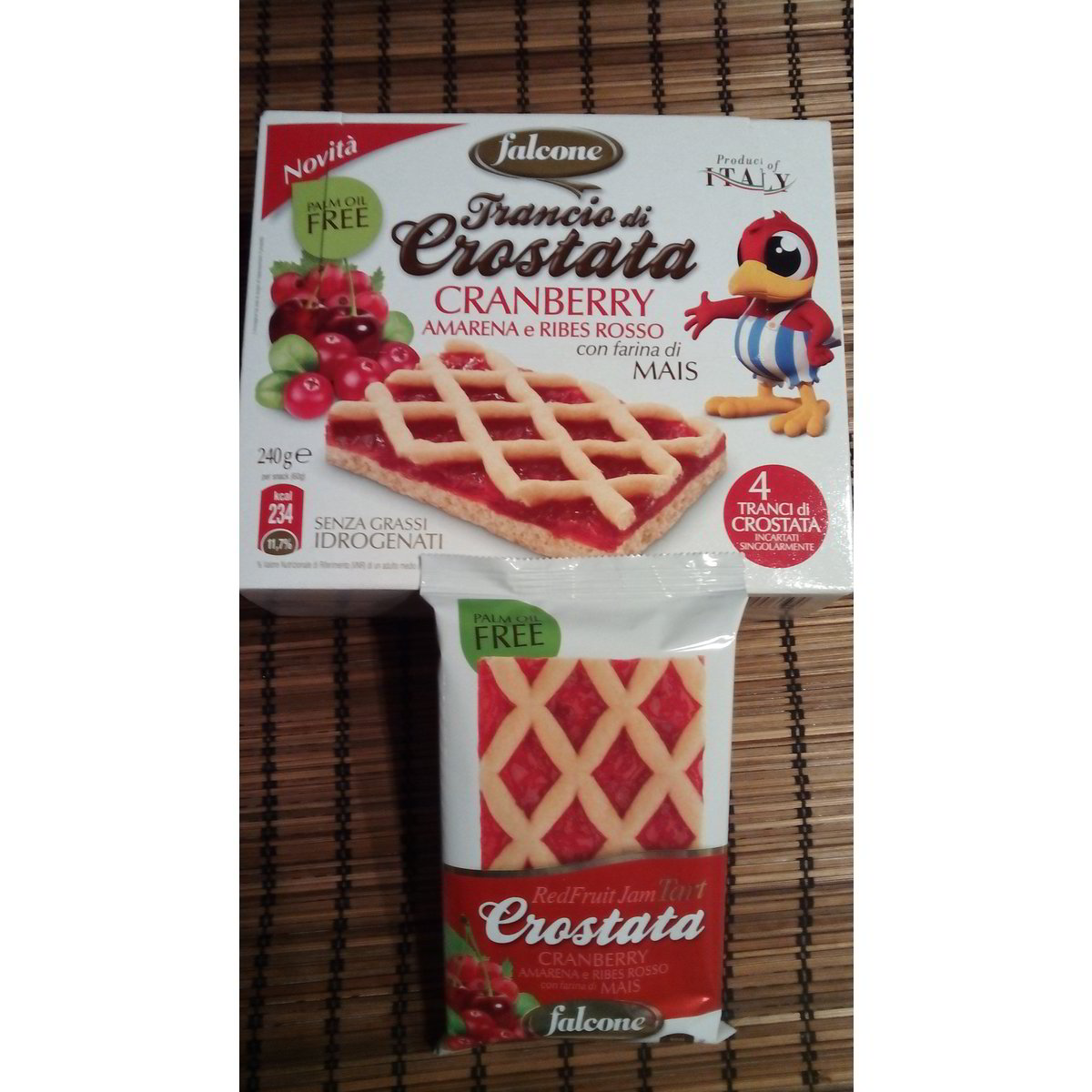 CROSTATINE FRUTTI ROSSI PZ. 4 FALCONE GR. 60 - l'ecommerce secondo Iper ...