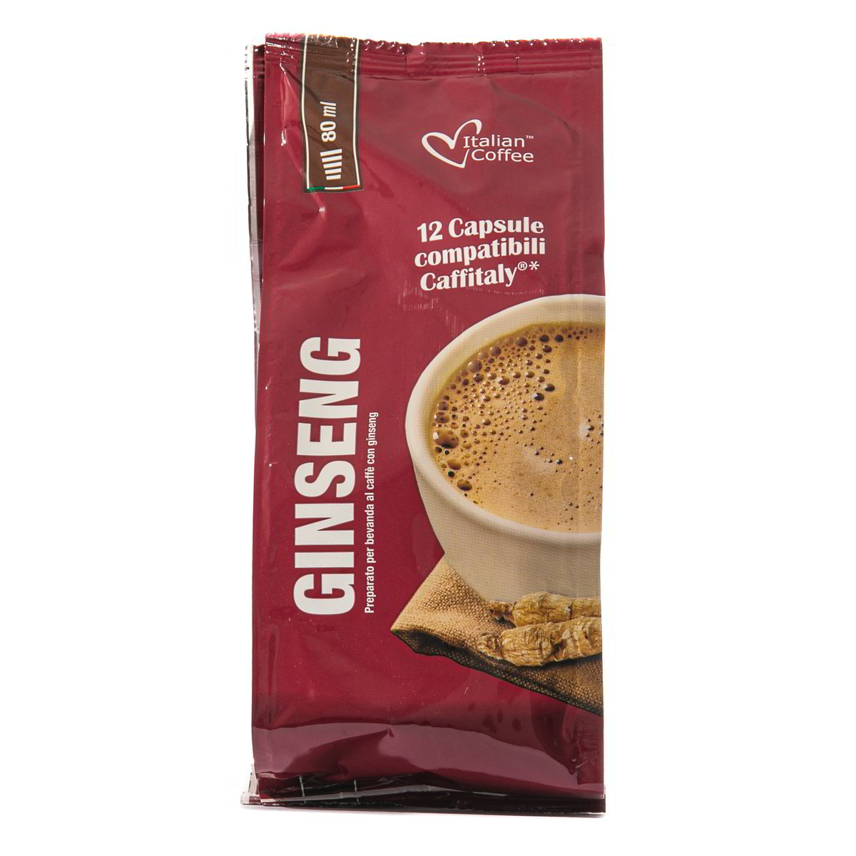 CAPSULE COMPATIBILI CAFFITALY GINSENG ITALIAN COFFEE PZ. 12 - l ...