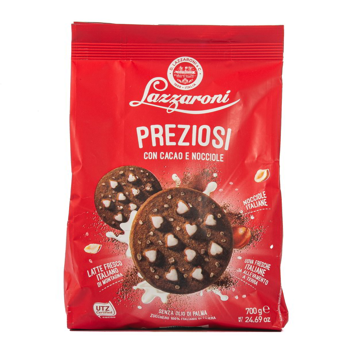 BISCOTTI PREZIOSI C/CIOCCOLATO LAZZARONI GR.700 - l'ecommerce secondo ...