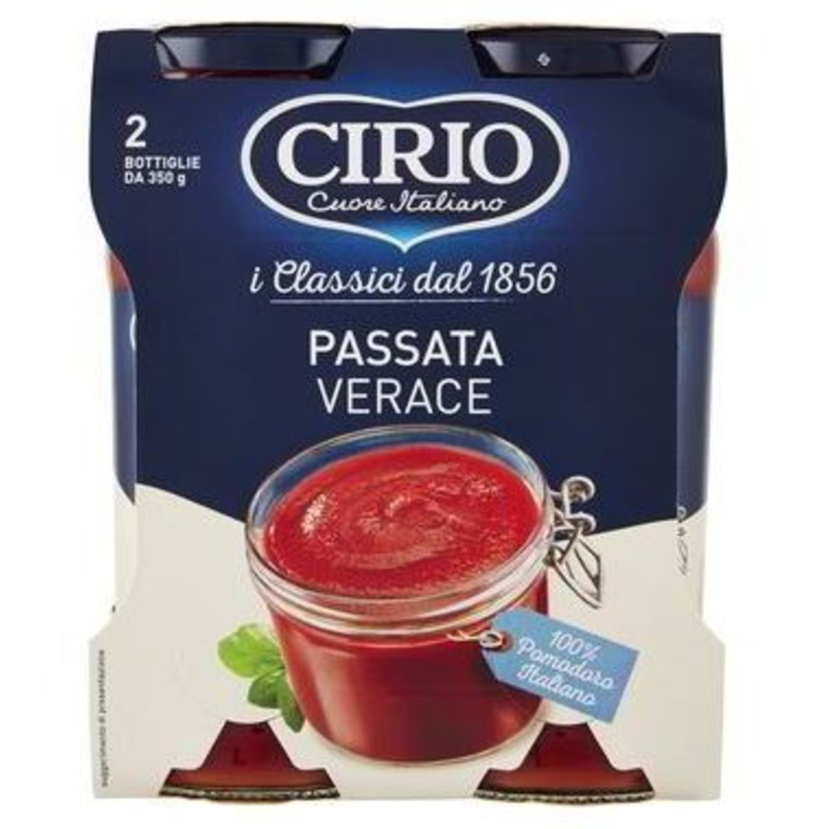PASSATA POMODORO VERACE CIRIO ML.700X2 - l'ecommerce secondo Iper Tosano