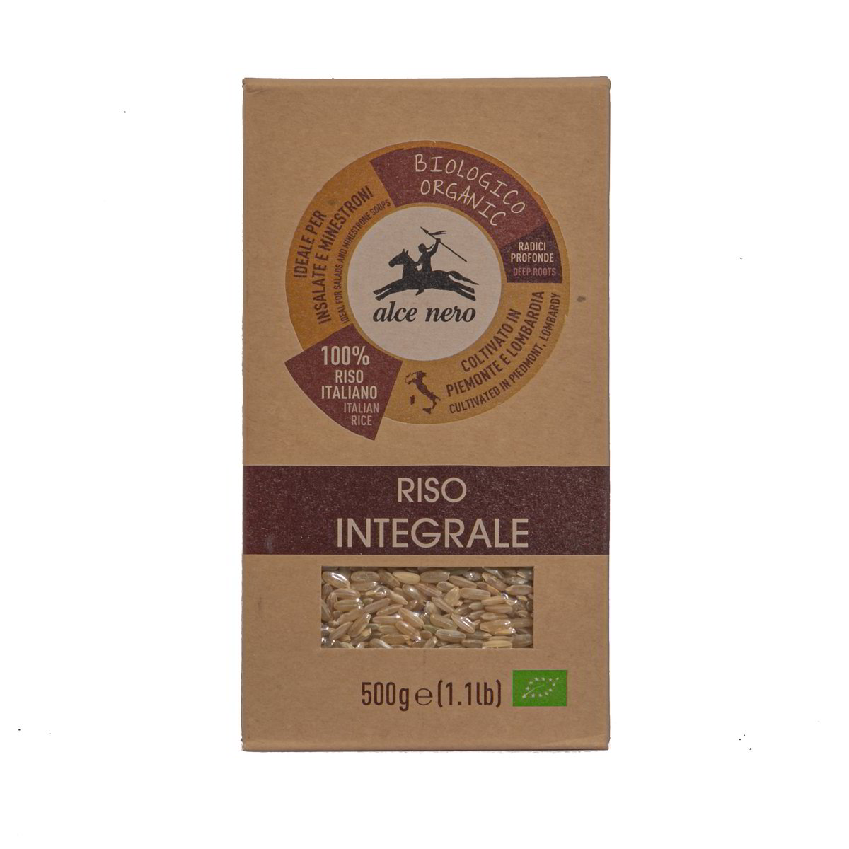 RISO INTEGRALE BIO ALCE NERO GR.500 - l'ecommerce secondo Iper Tosano