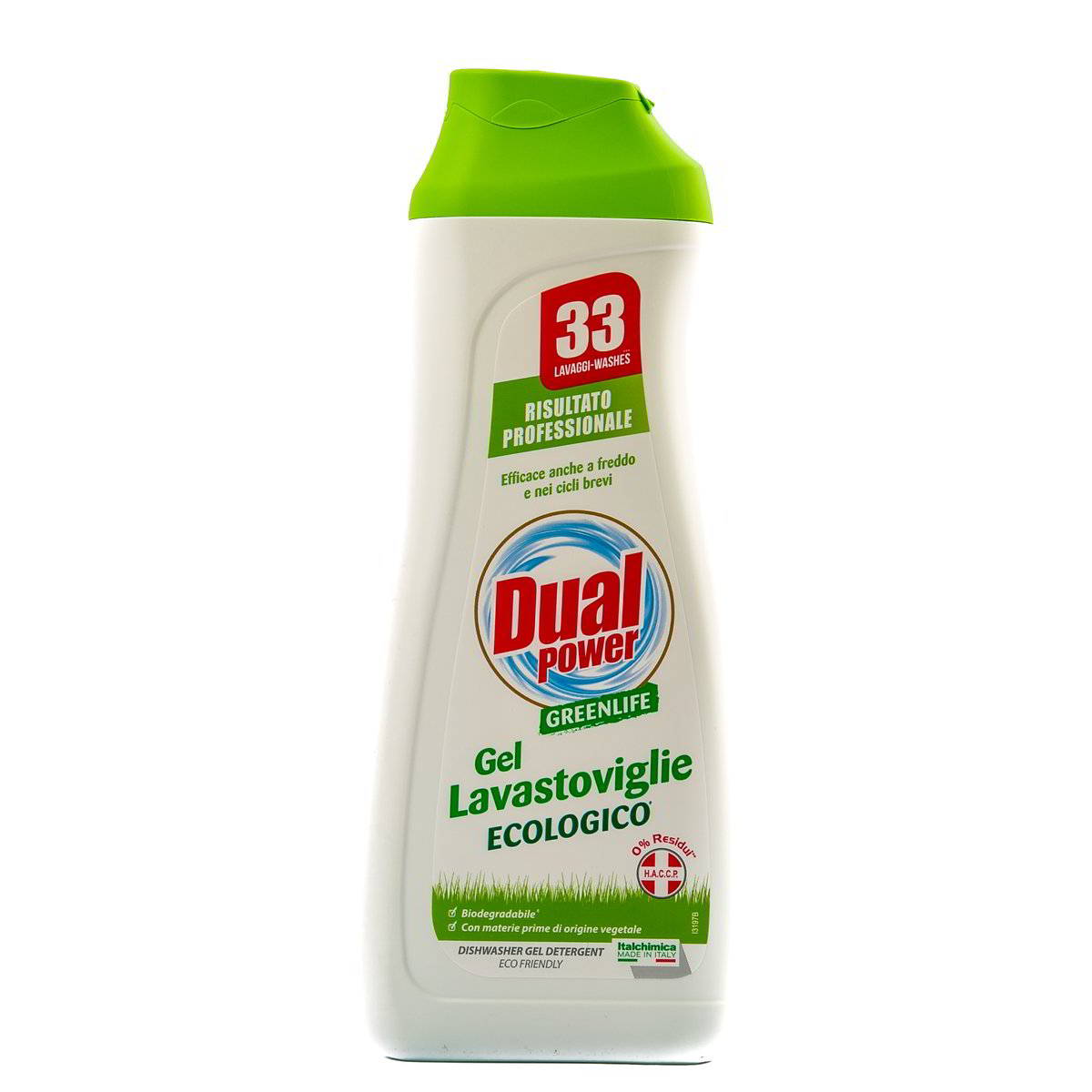 DETERSIVO GEL LAVASTOVIGLIE ECO 33 LAVAGGI DUAL POWER ML. 660 - l ...