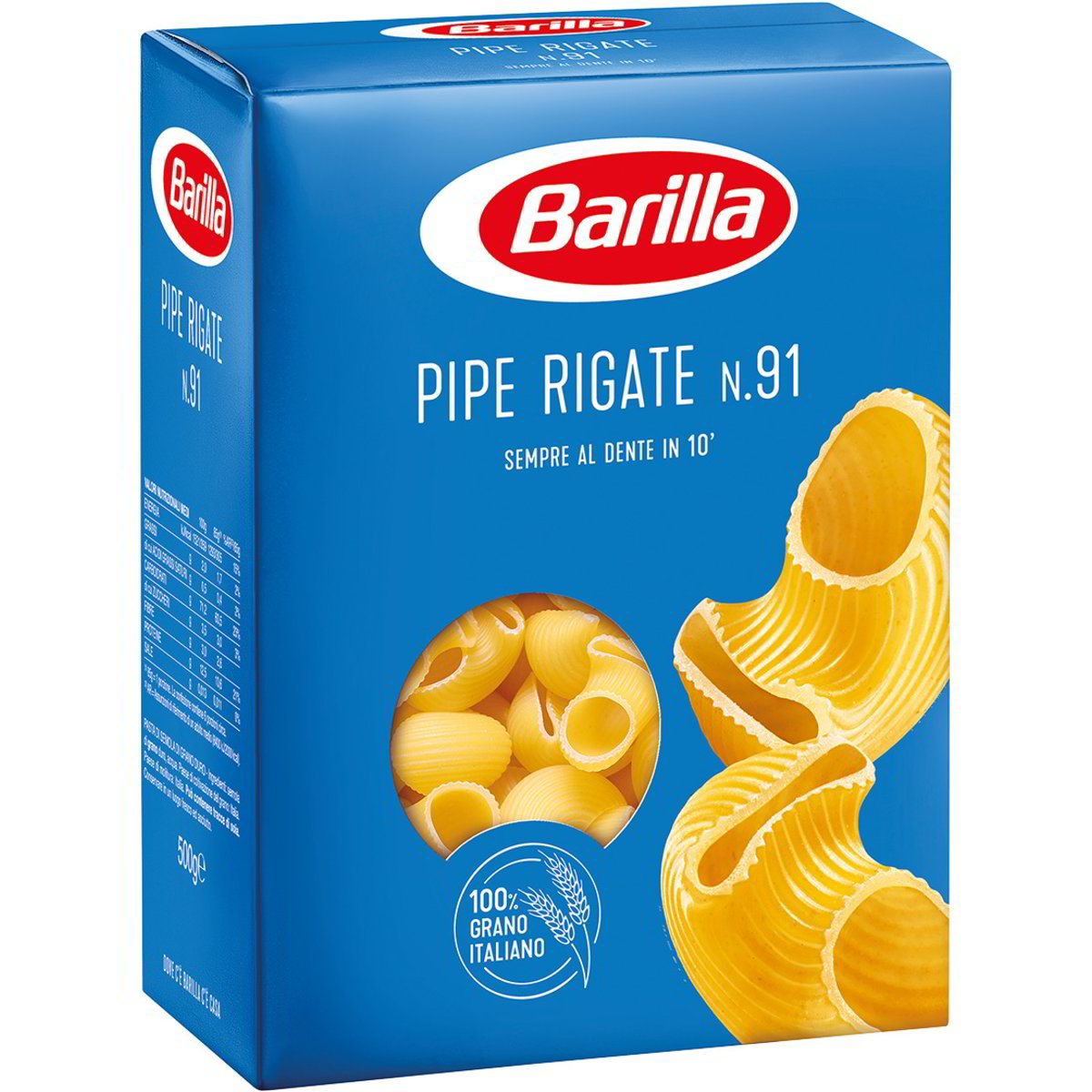 PIPE RIGATE N.91 BARILLA GR. 500 - l'ecommerce secondo Iper Tosano
