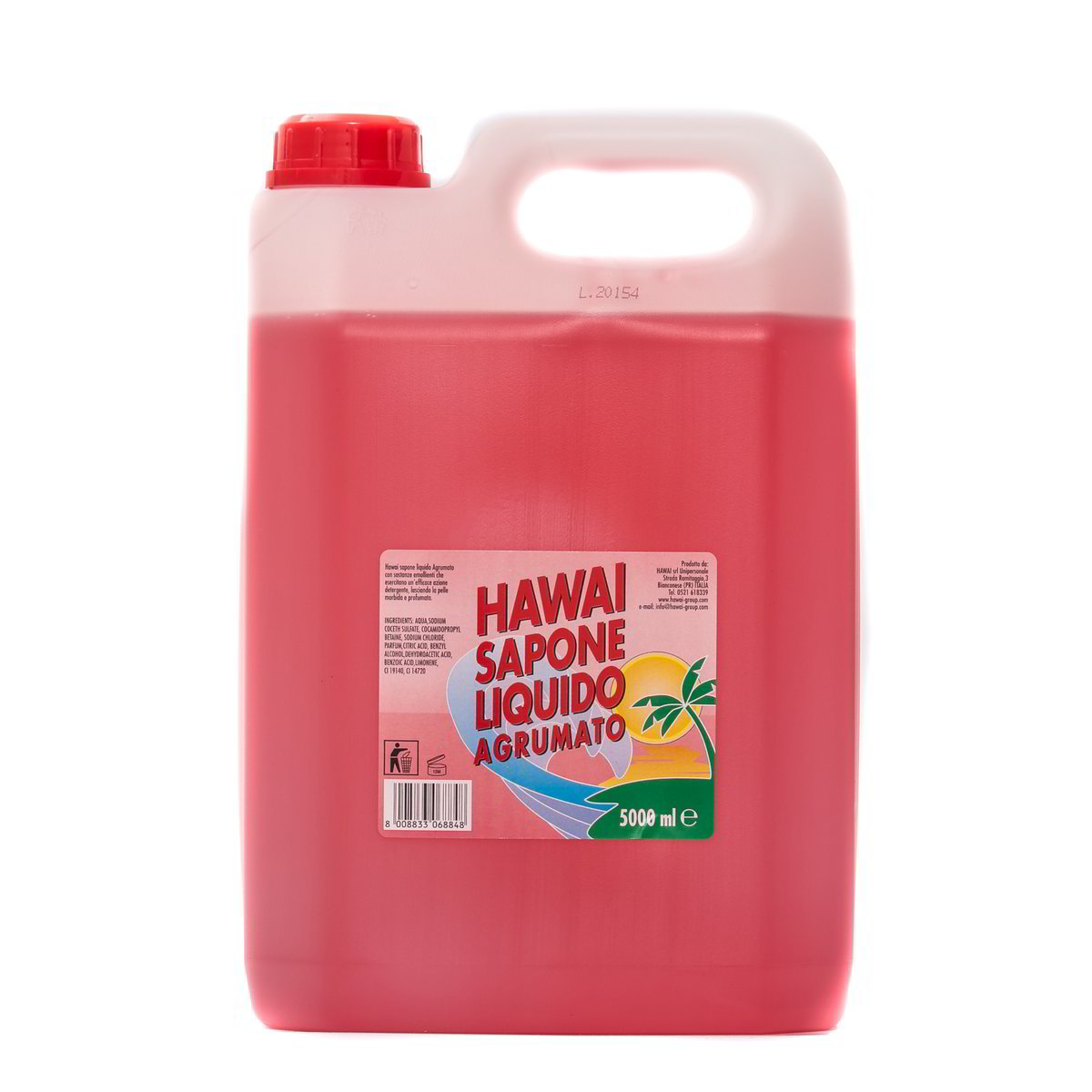 SAPONE LIQUIDO AGRUMI TANICA HAWAI LT.5 - l'ecommerce secondo Iper Tosano