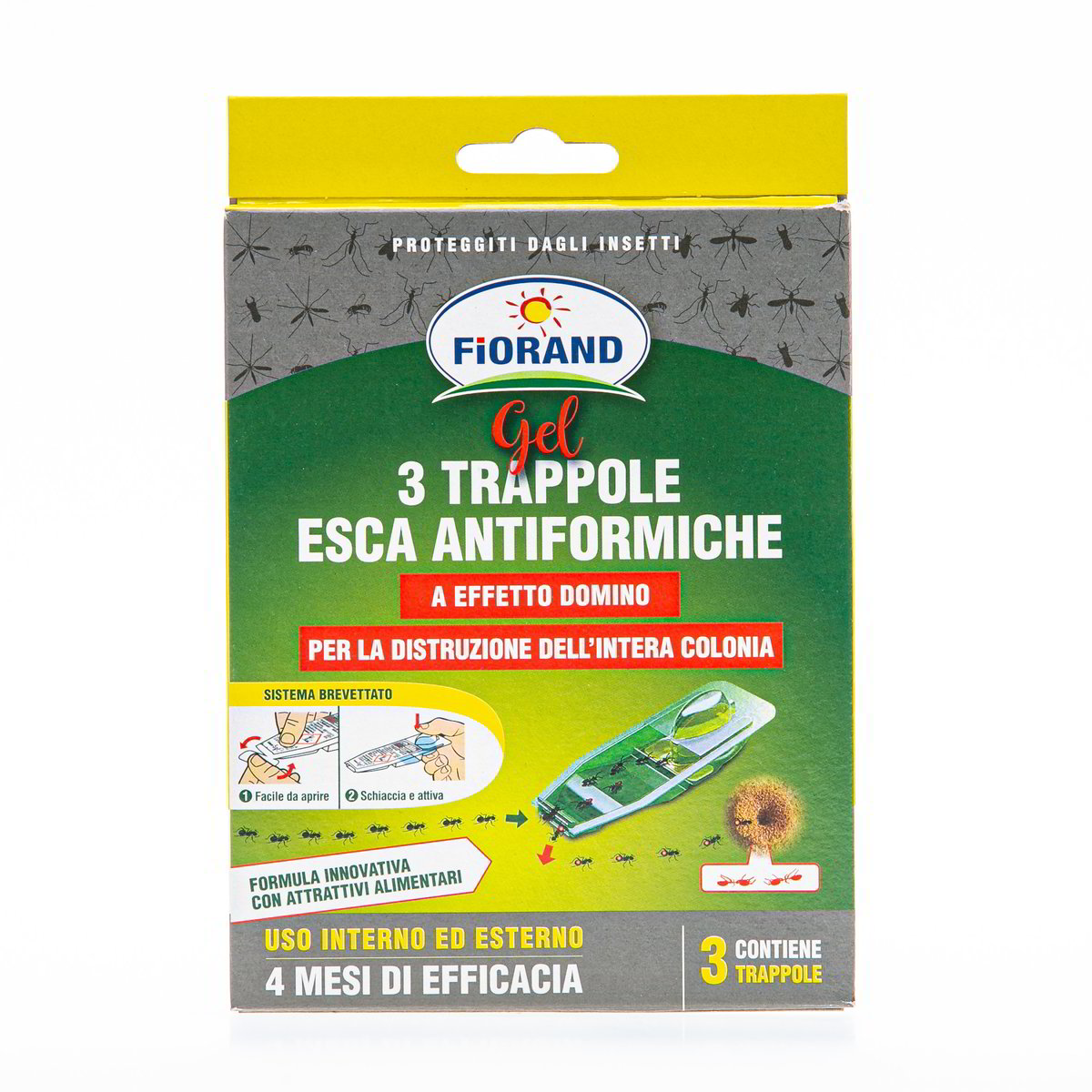 3 TRAPPOLE ANTIFORMICHE GEL FIORAND - l'ecommerce secondo Iper Tosano