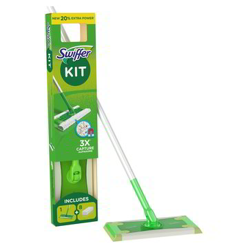 STARTER KIT SCOPA 1 MANICO + 8 PANNI DI RICAMBIO SWIFFER - l'ecommerce ...