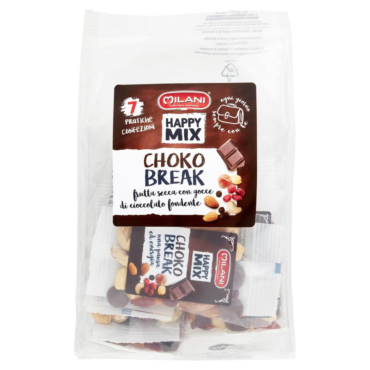 CHOCO BREAK HAPPY MIX MILANI GR. 40 X 7 PZ. - l'ecommerce secondo Iper ...