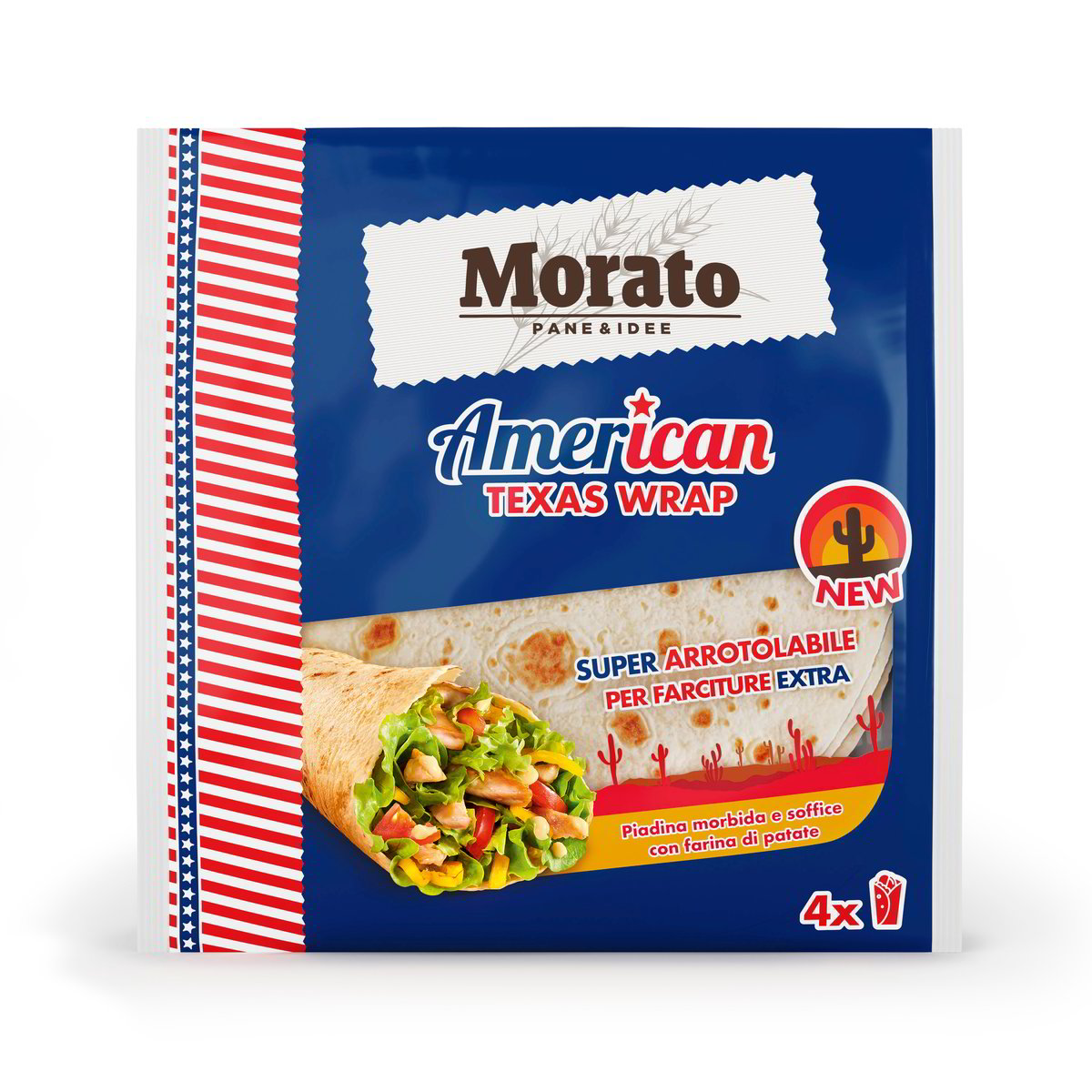 AMERICAN TEXAS WRAP X4 MORATO GR.240 - l'ecommerce secondo Iper Tosano