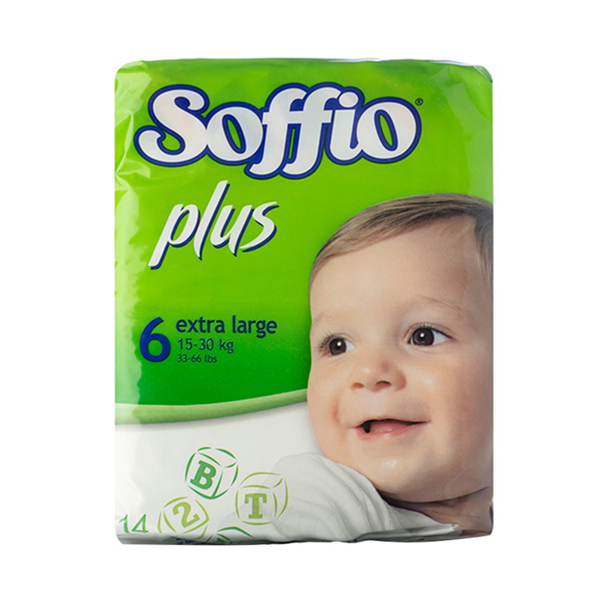 PANNOLINO SOFFIO PLUS TG. 6 KG. 15 - 30 SOFFIO PZ. 14 - l'ecommerce secondo Iper Tosano