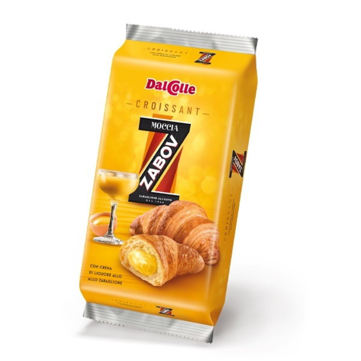 CROISSANT CON CREMA AL LIQUORE ZABOV X4 DAL COLLE GR.200 - l'ecommerce ...