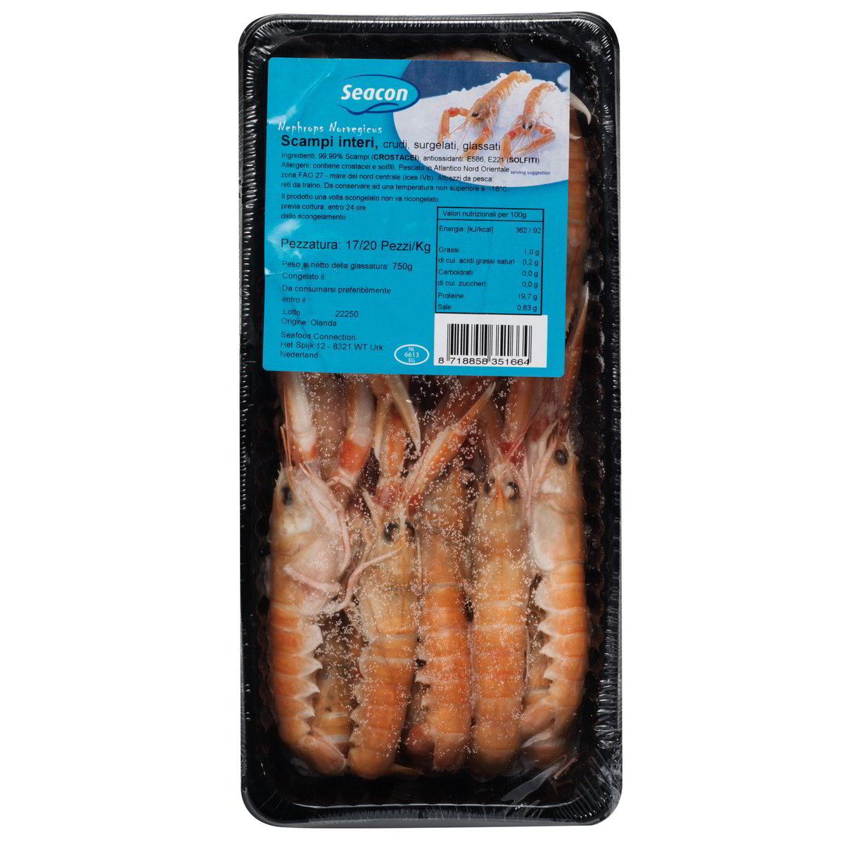 SCAMPI OLANDA 17/20 G750 - l'ecommerce secondo Iper Tosano