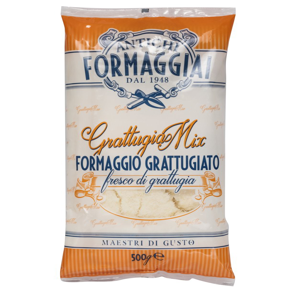 FORMAGGIO GRATTUGIATO MIX ANTICHI FORMAGGIAI GR. 500 - l'ecommerce ...