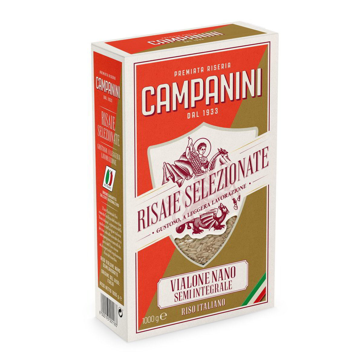 RISO VIALONE NANO SEMI INTEGRALE CAMPANINI KG. 1 - l'ecommerce secondo ...