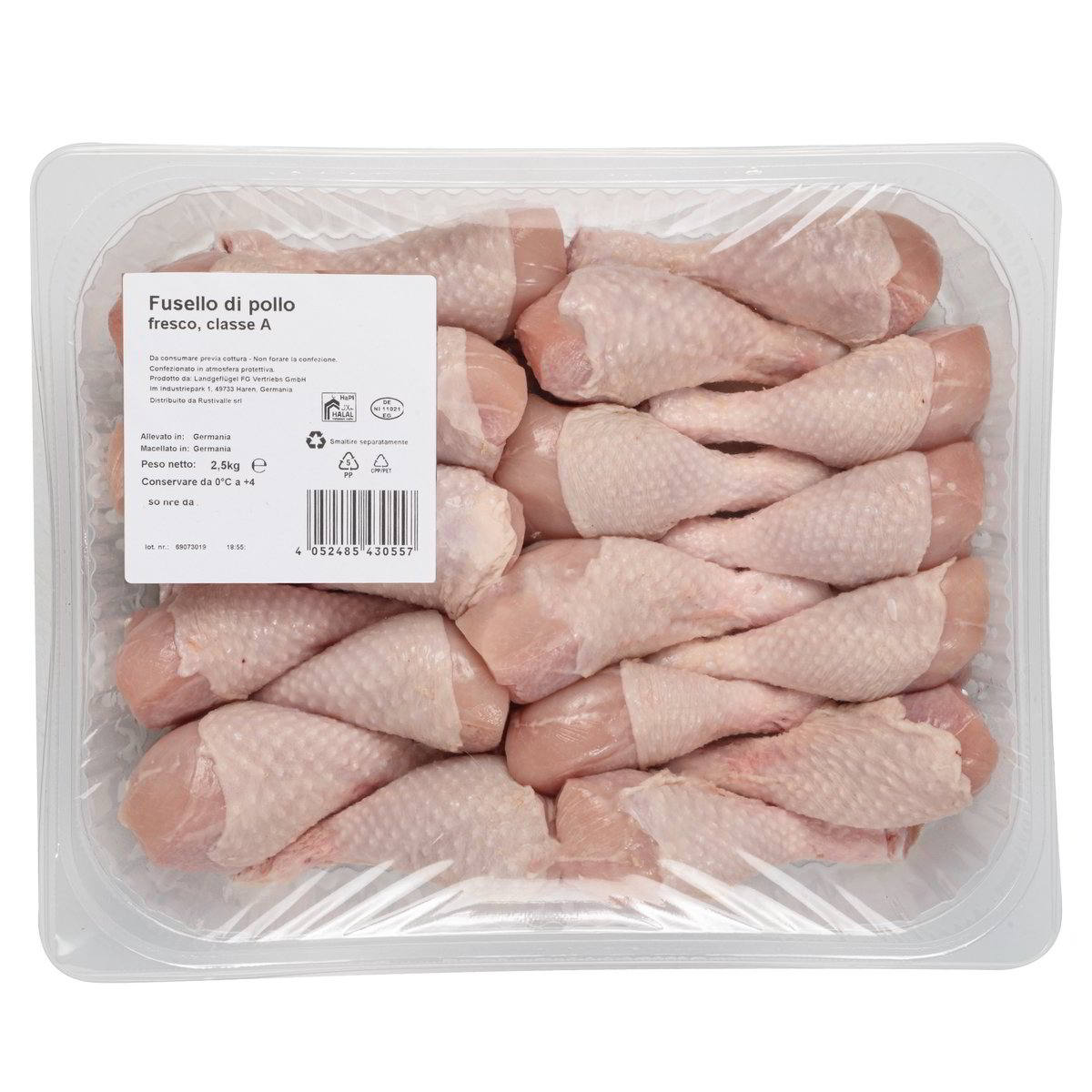 FUSELLI POLLO HALAL ATM KG. 2,5 - l'ecommerce secondo Iper Tosano