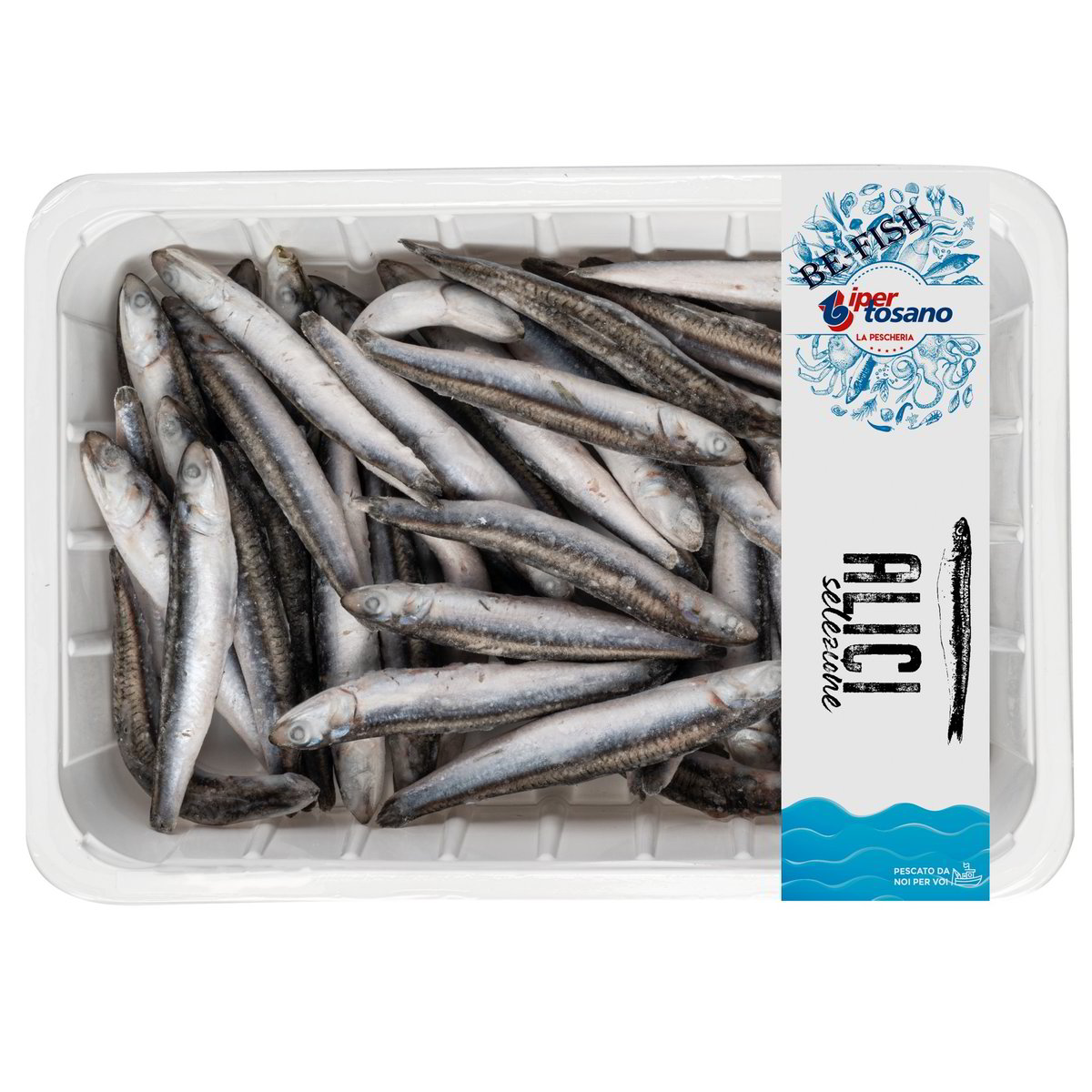 ALICI(50-55) CONGELATE ITTICO TOSANO 900 G CIRCA - l'ecommerce secondo ...