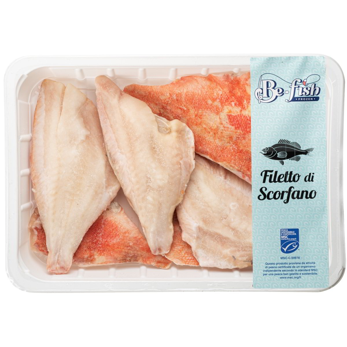 FILETTI DI SCORFANO MSC BE-FISH GR. 600 - l'ecommerce secondo Iper Tosano