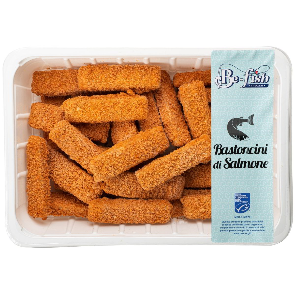 BASTONCINI DI SALMONE PANATI BE-FISH GR. 800 - l'ecommerce secondo Iper ...