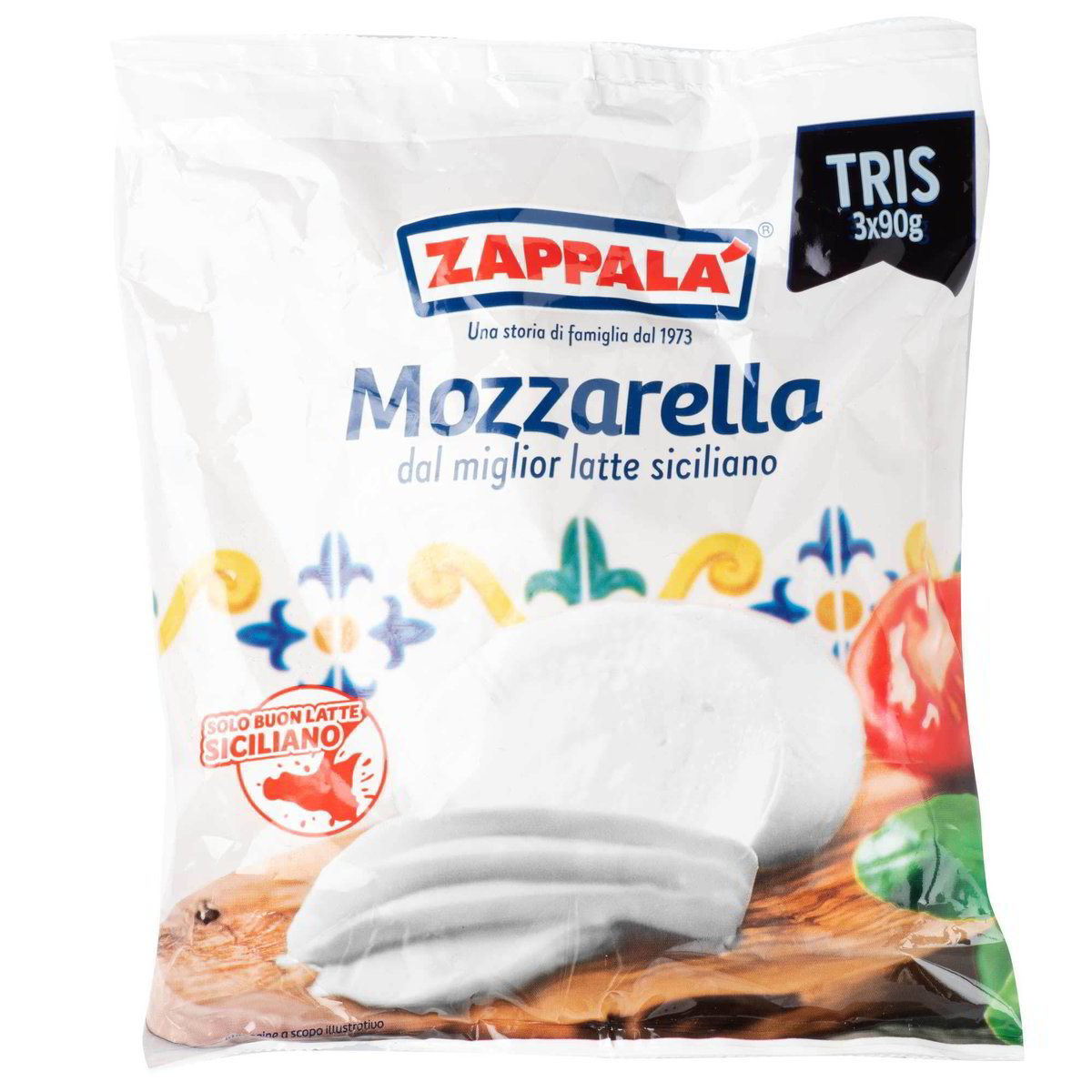 MOZZARELLA ZAPPALÀ ZAPPALÀ GR. 90 X 3 PZ. - l'ecommerce secondo Iper Tosano