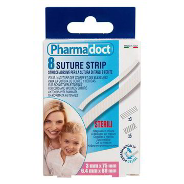 CEROTTI SUTURA 3X75MM PHARMADOCT PZ.8 - l'ecommerce secondo Iper Tosano