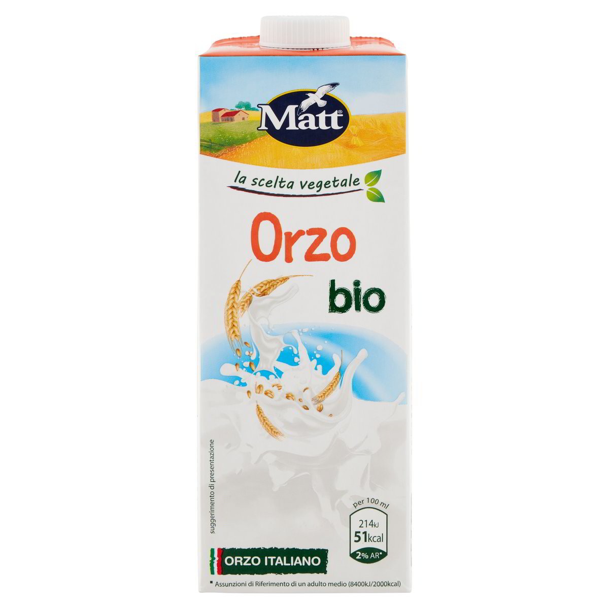 BEVANDA VEGETALE ORZO BIO MATT & DIET LT. 1 - l'ecommerce secondo Iper ...