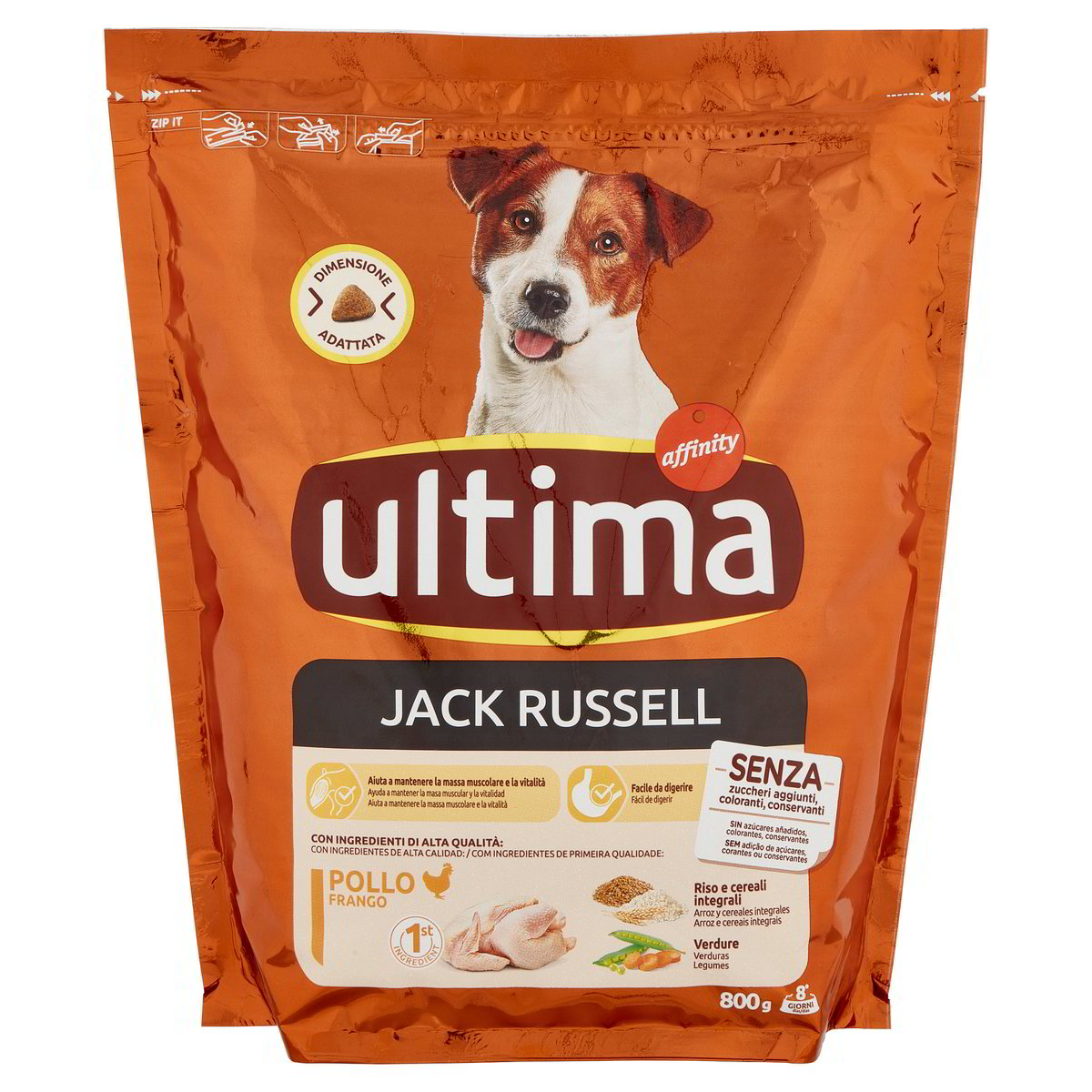 ALIMENTO PER CANI JACK RUSSELL ADULTI ULTIMA GR. 800 - l'ecommerce ...