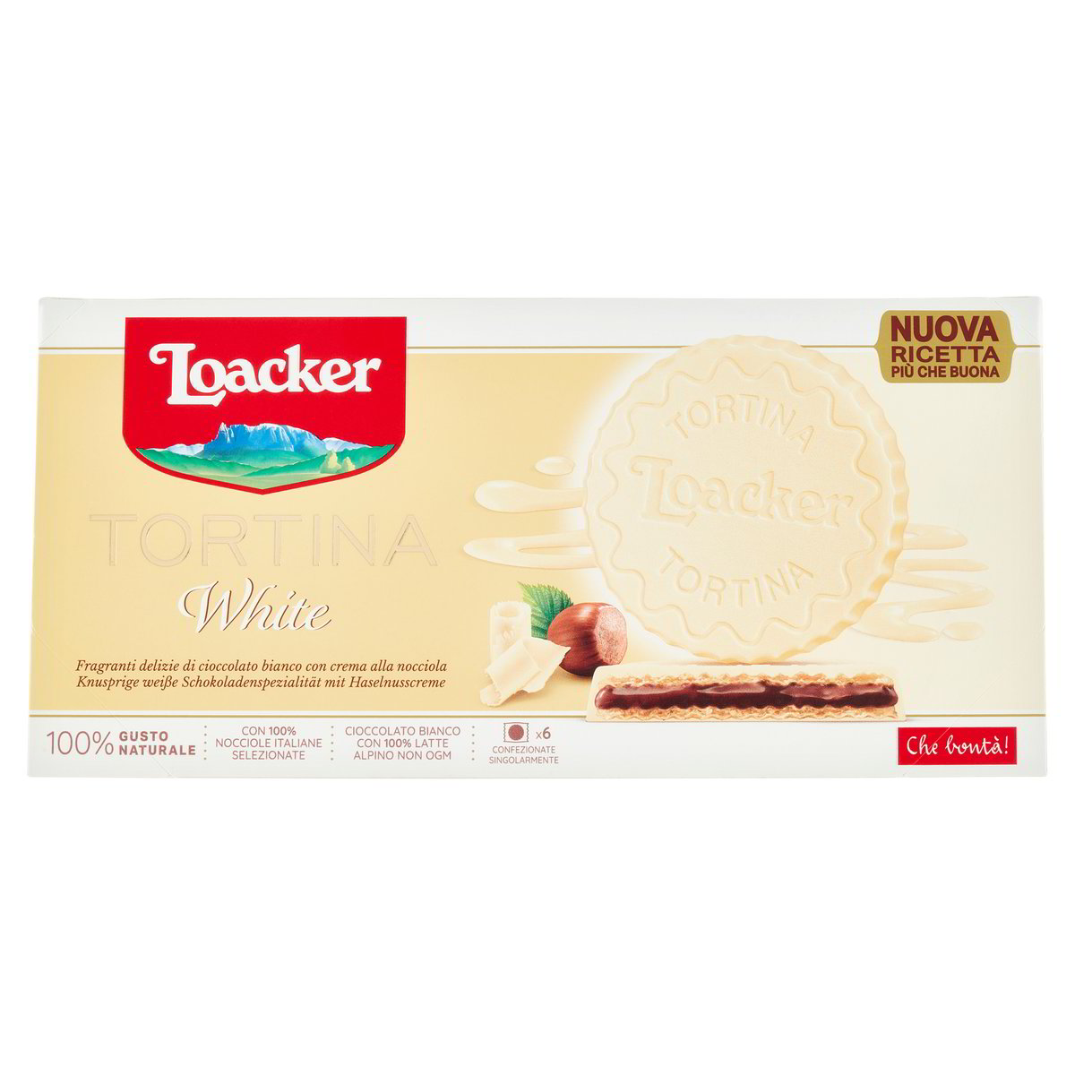 LOACKER TORTINA WHITE GR.125 - l'ecommerce secondo Iper Tosano