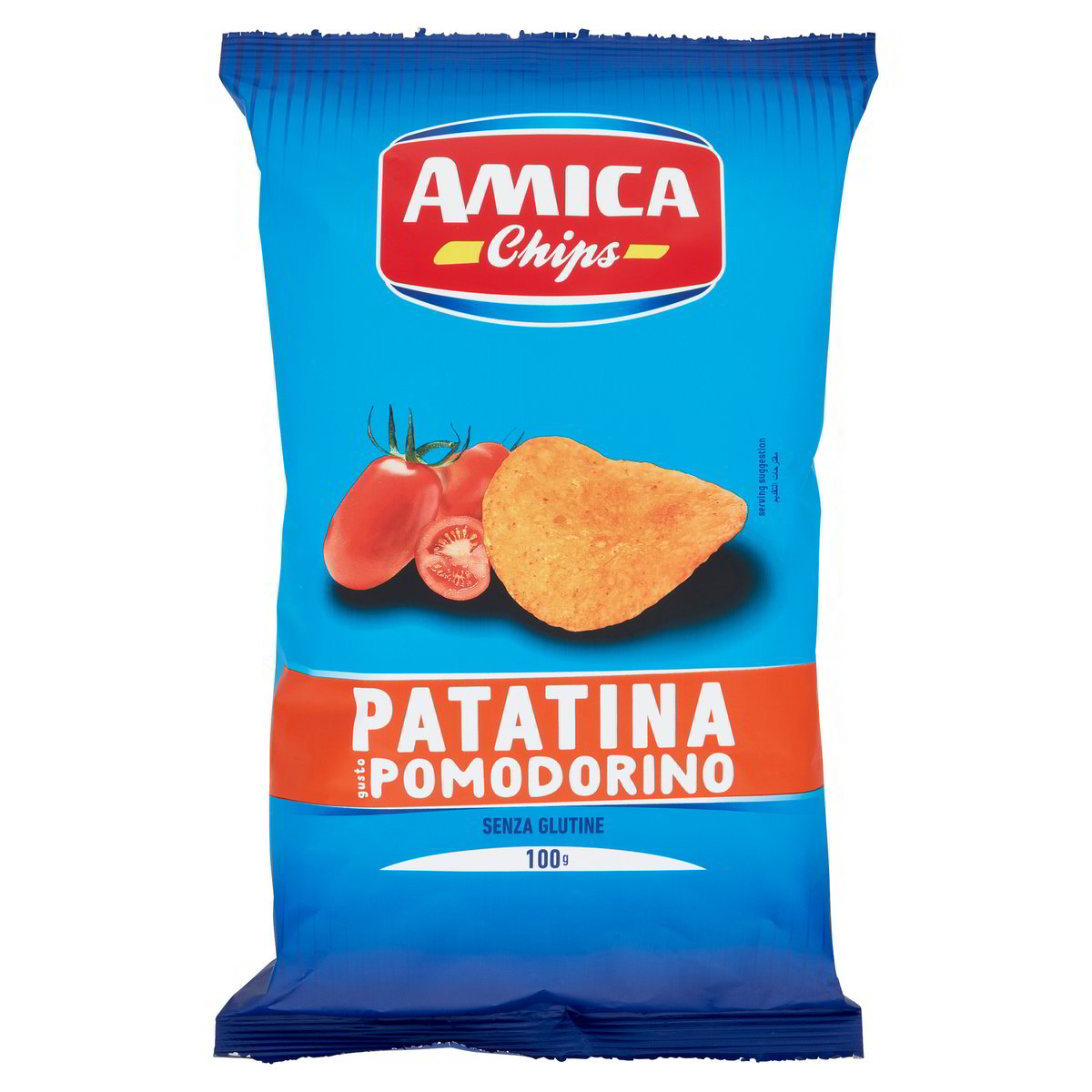 PATATINE POMODORO AMICA CHIPS GR.100 - l'ecommerce secondo Iper Tosano