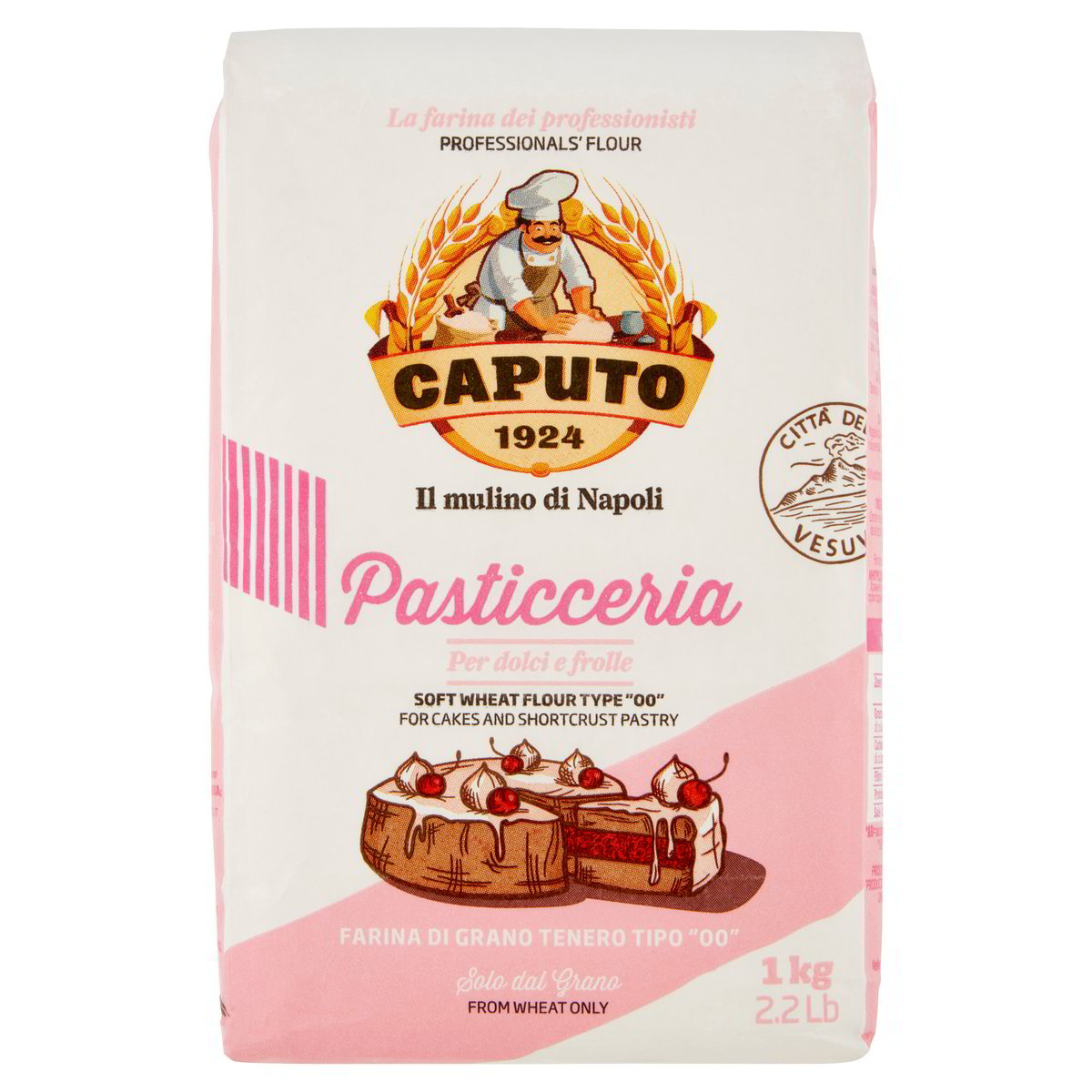 FARINA DI GRANO TENERO TIPO 00 PER PASTICCERIA CAPUTO KG. 1 - l ...
