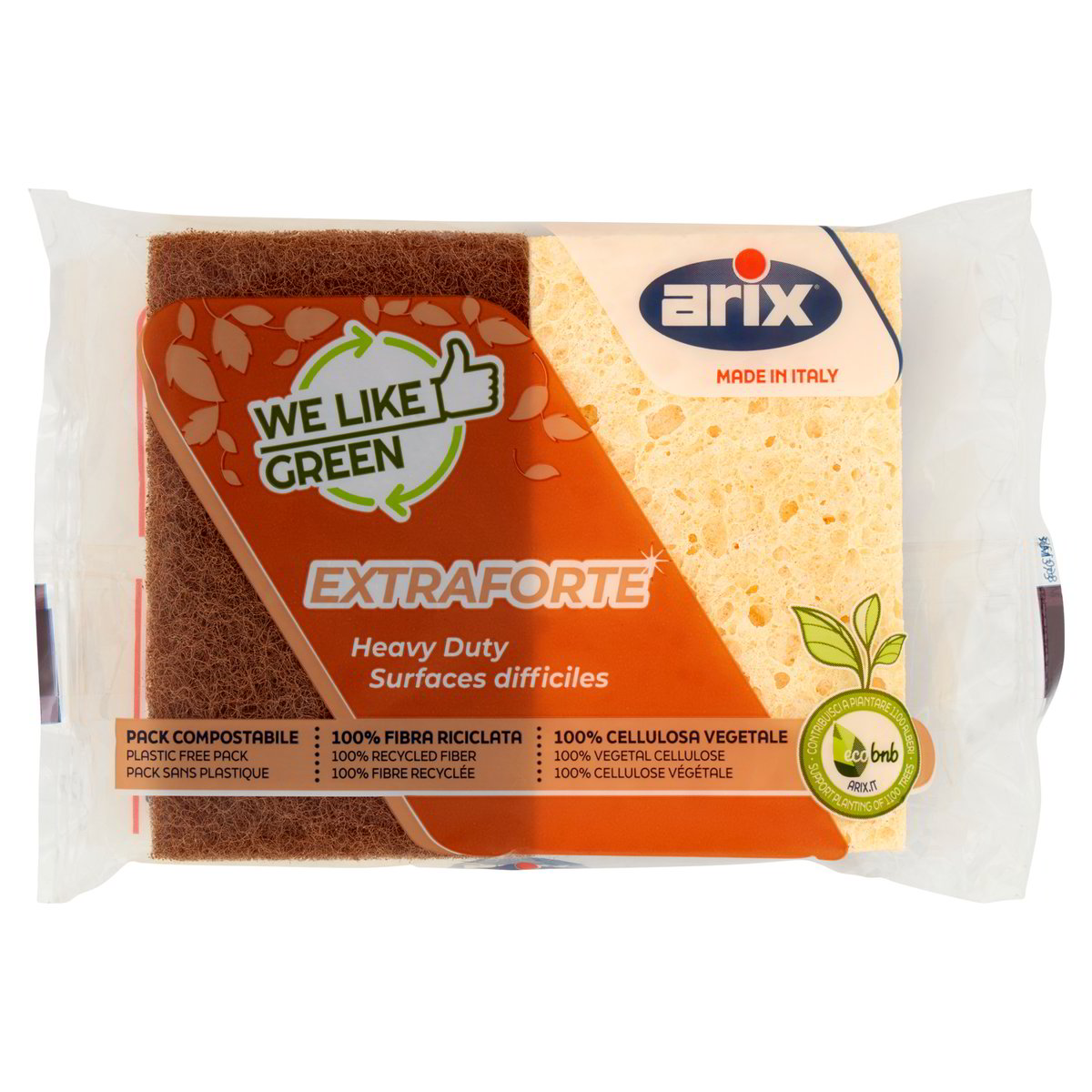 ECO SPUGNE FORTI ARIX 2 PZ - l'ecommerce secondo Iper Tosano