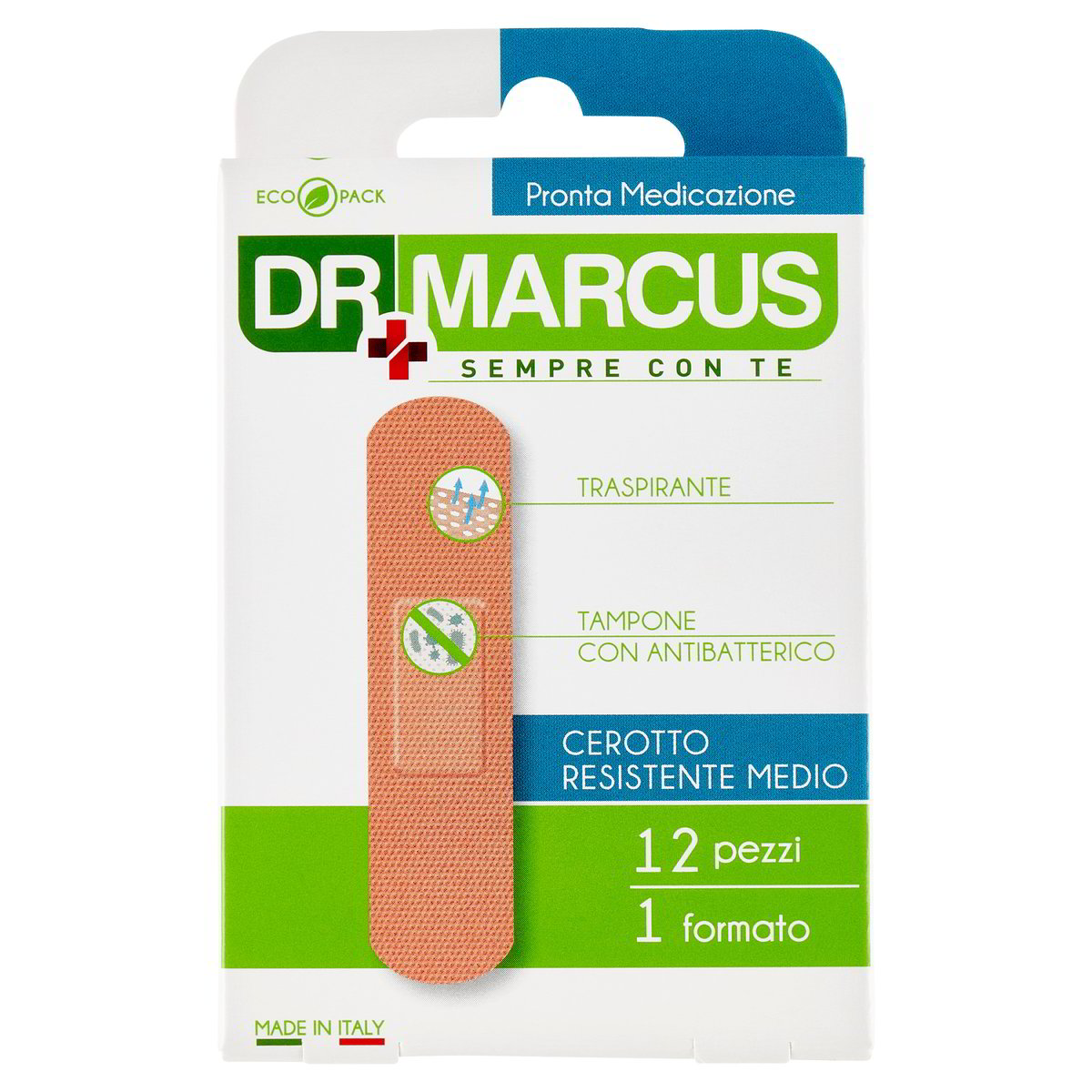 DR MARCUS 12 CEROTTI ANTIBATTERICI MEDI DR.MARCUS - l'ecommerce secondo ...
