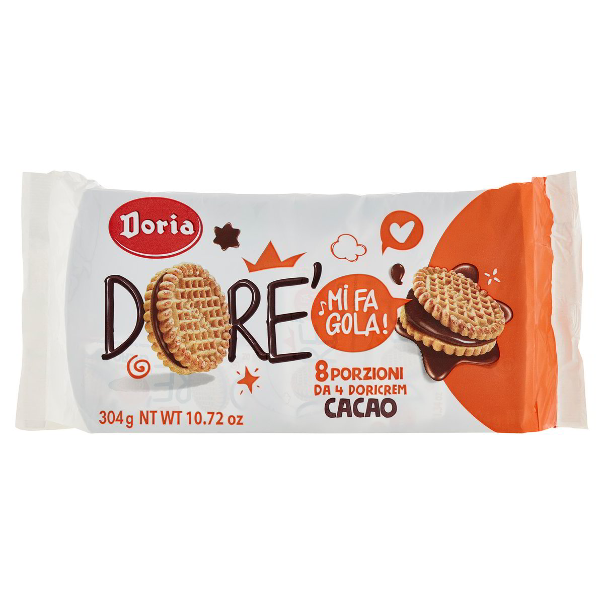 BISCOTTI DORÈ CON CACAO DORIA GR. 304 - l'ecommerce secondo Iper Tosano