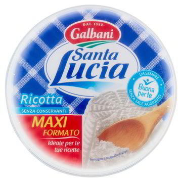 RICOTTA MAXI FORMATO SANTA LUCIA GALBANI GR. 450 - l'ecommerce secondo ...