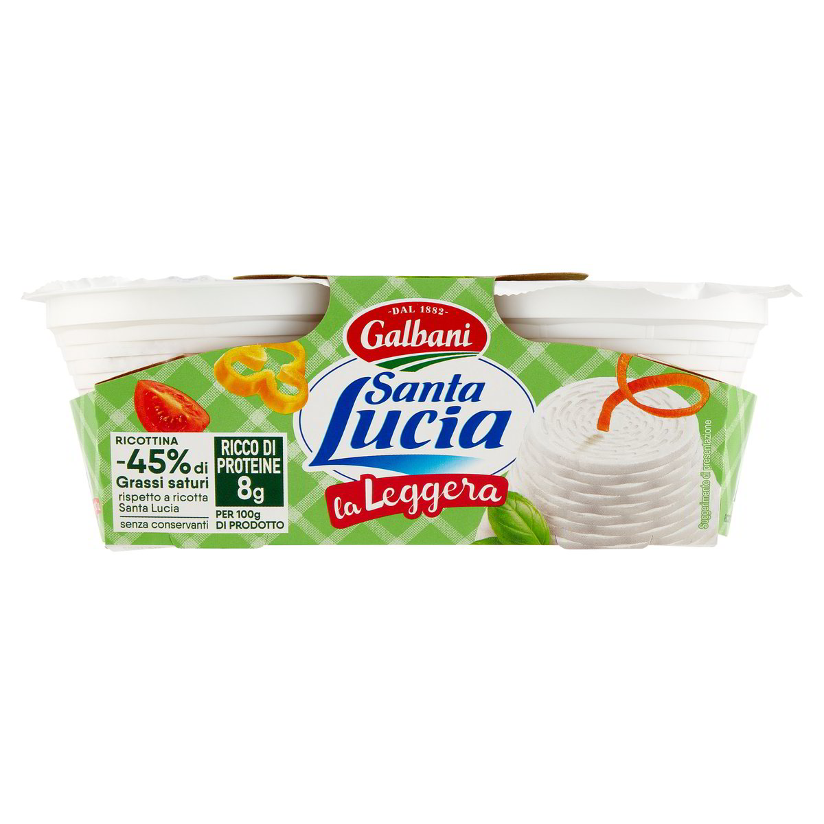 RICOTTA LA LEGGERA SANTA LUCIA GALBANI GR. 90 X 2 PZ. - l'ecommerce ...