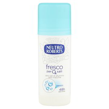 DEODORANTE STICK FRESCO CLASSICO NEUTRO ROBERTS ML. 40 - l'ecommerce ...