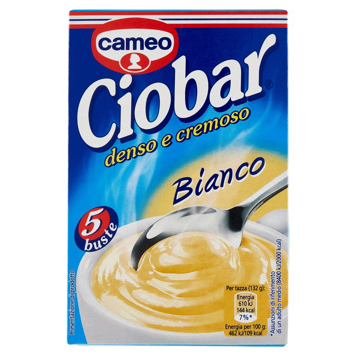 CIOBAR BIANCO X5 BUSTE CAMEO GR.105 - l'ecommerce secondo Iper Tosano