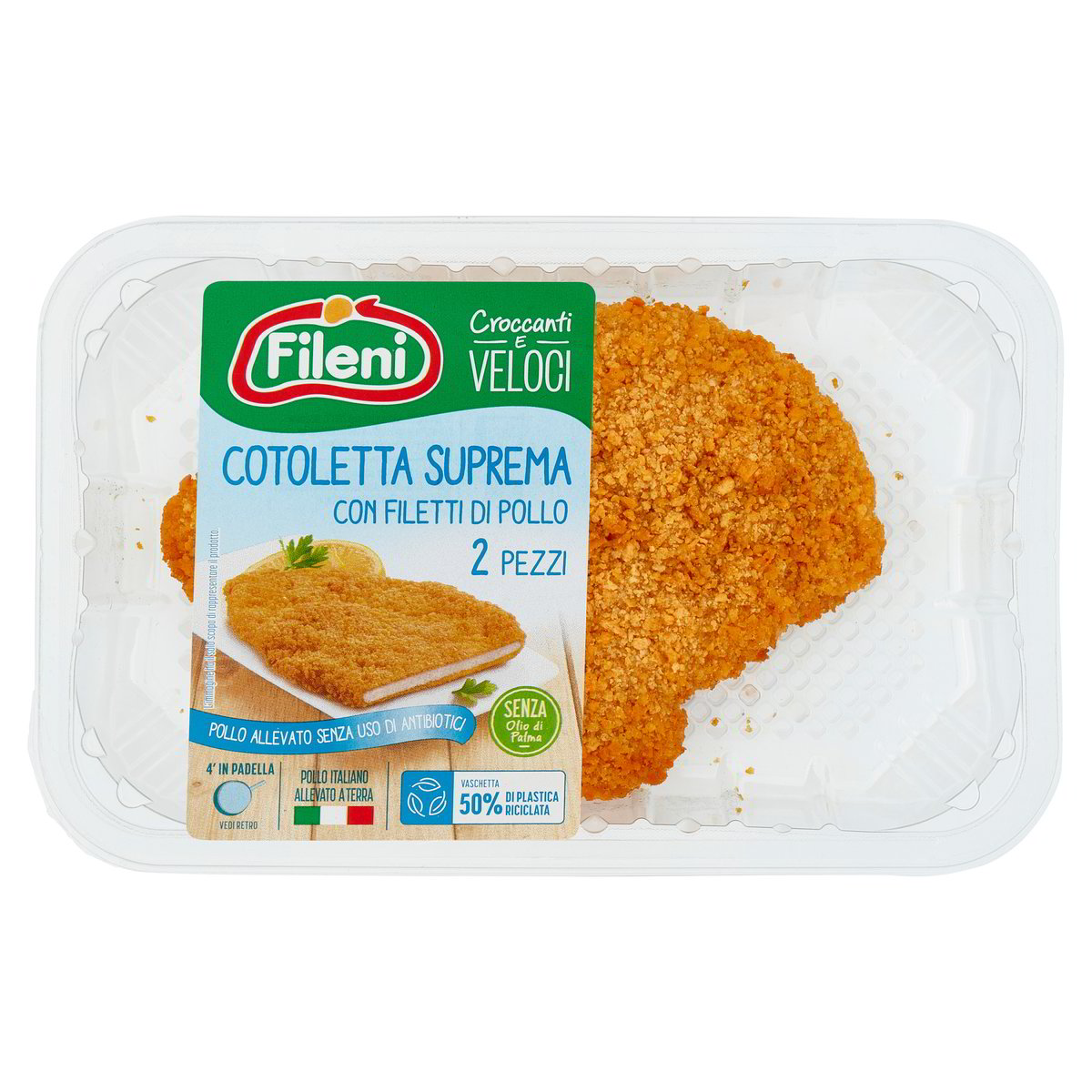 COTOLETTA SUPREMA DI POLLO SENZA ANTIBIOTICI FILENI GR. 260 - l ...