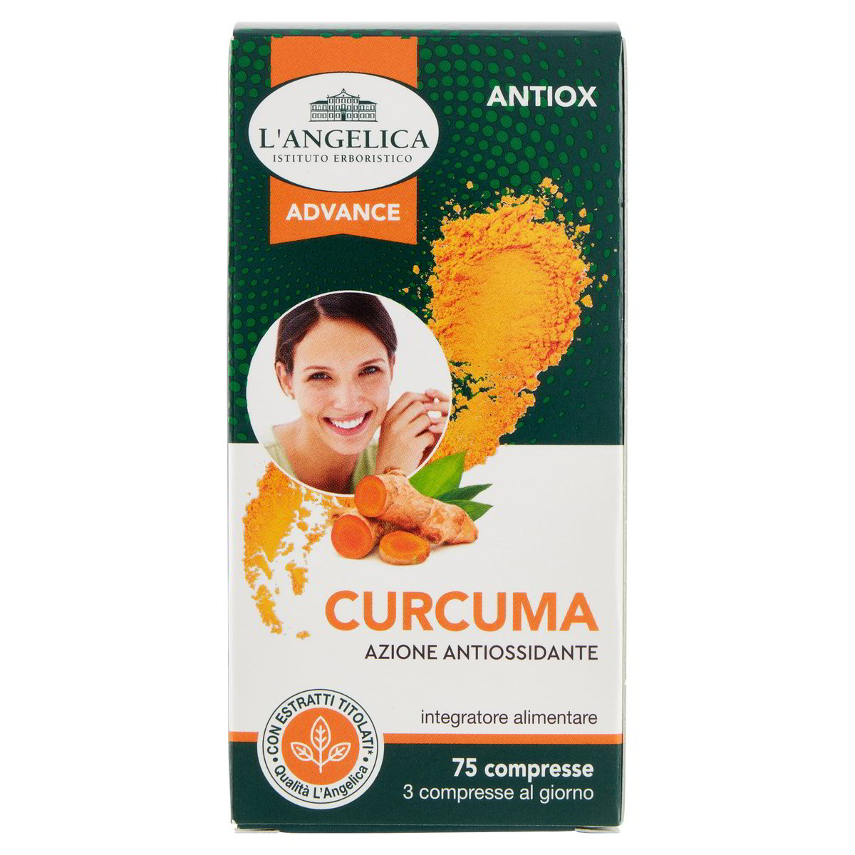 CURCUMA 75 COMPRESSE ANGELICA GR.33,75 - l'ecommerce secondo Iper Tosano