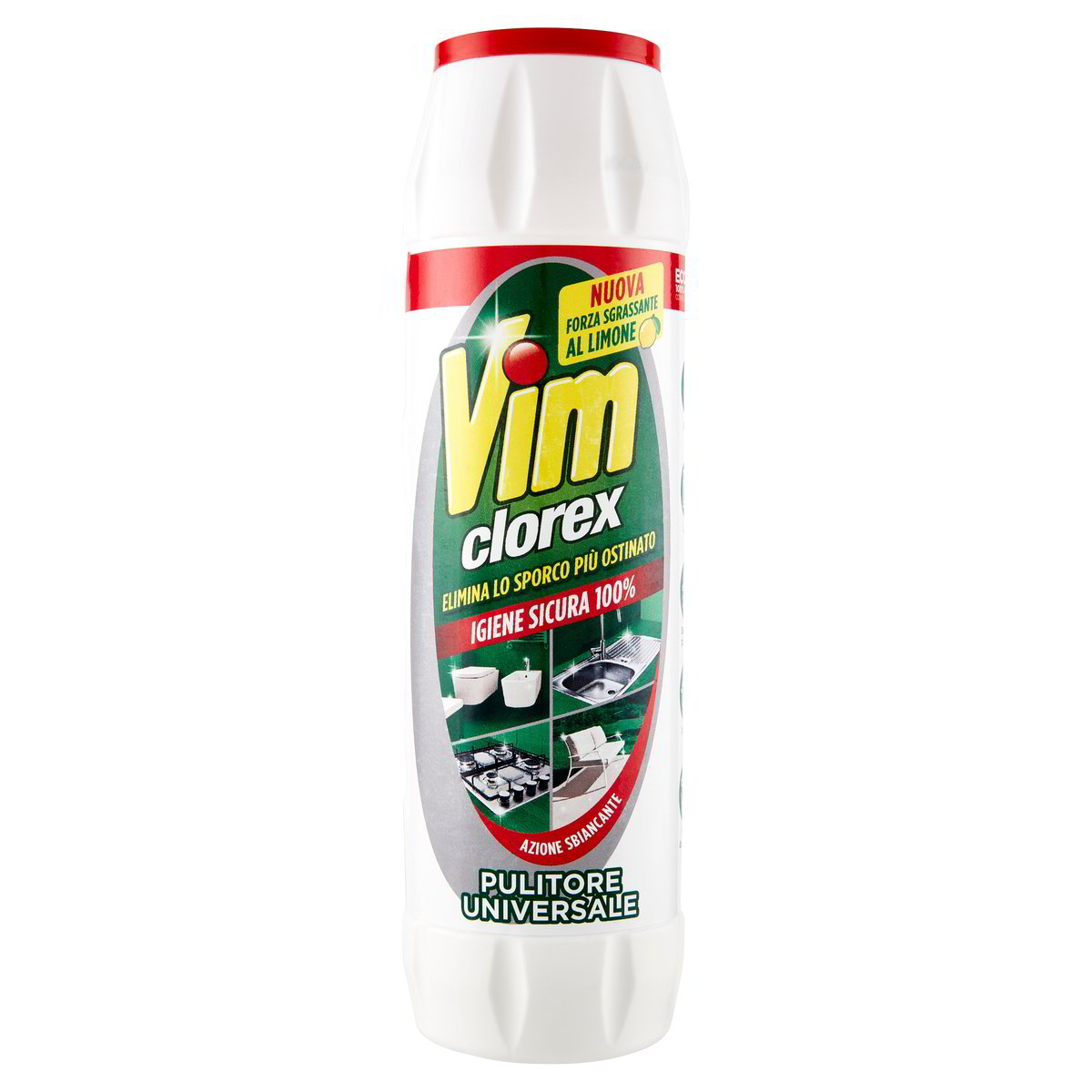 PULITORE UNIVERSALE IN POLVERE VIM CLOREX GR. 850 - l'ecommerce secondo ...