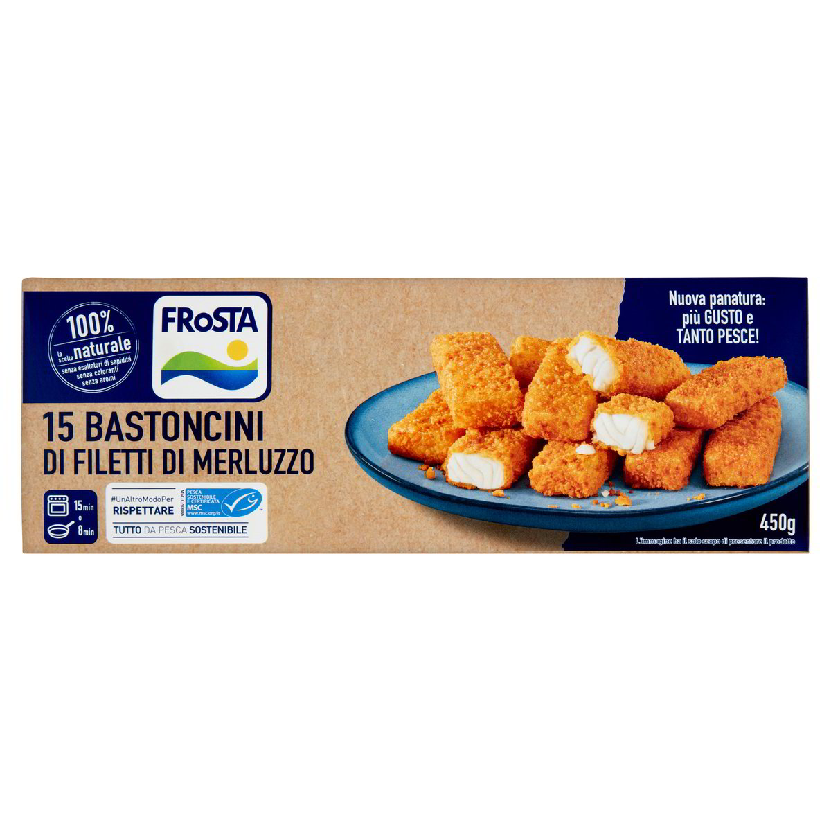 FROSTA BASTONCINI FILETTO MERLUZZO 15PZ GR 450 FROSTA GR. 450 - l ...