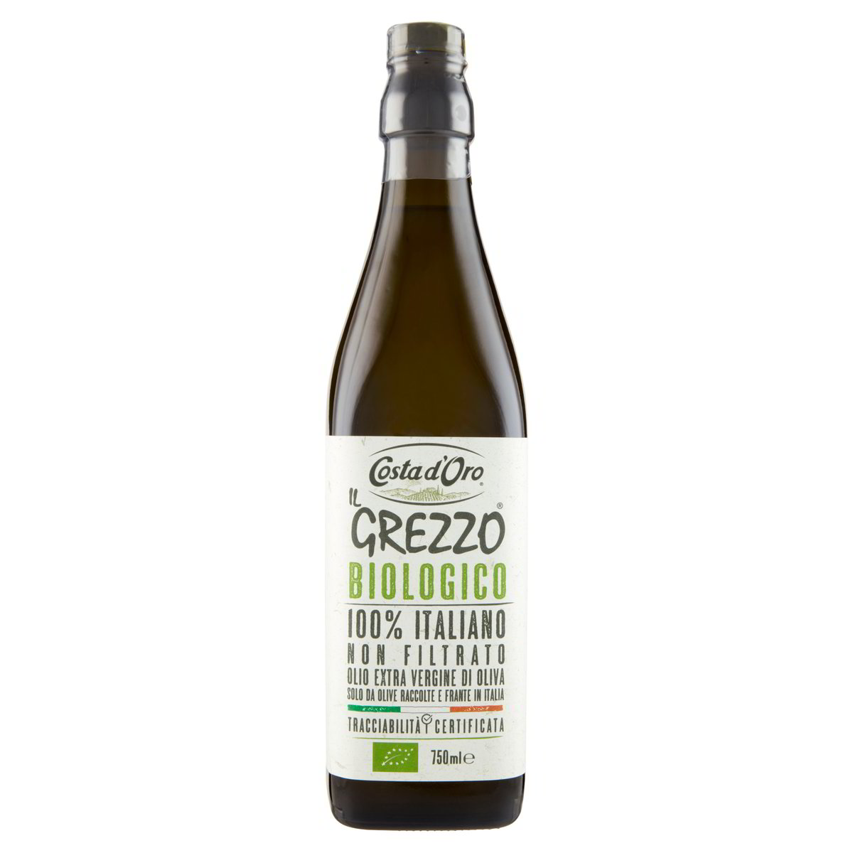 OLIO EXTRAVERGINE D'OLIVA IL GREZZO BIO COSTA D'ORO ML.750 - l ...