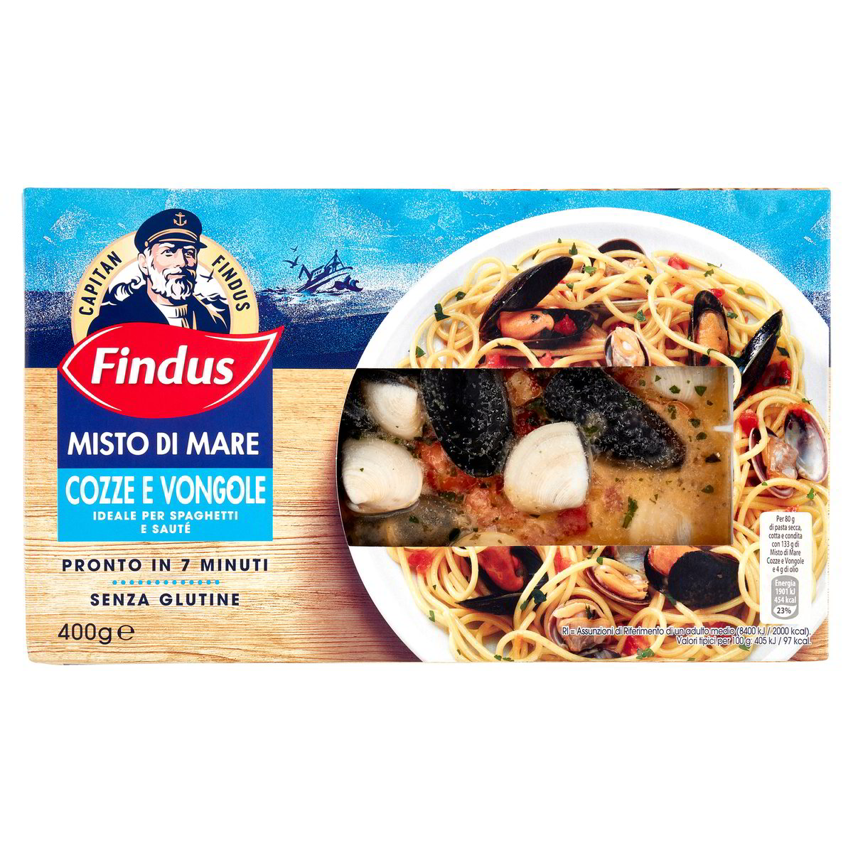 MISTO MARE COZZE E VONGOLE FINDUS GR. 400 - l'ecommerce secondo Iper Tosano