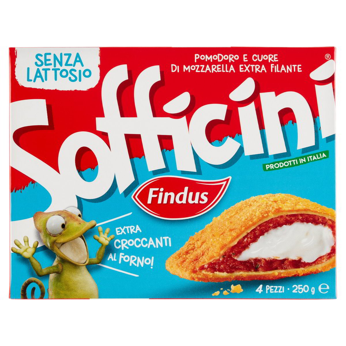 SOFFICINI POMODORO E MOZZARELLA SENZA LATTOSIO FINDUS GR. 250 - l ...