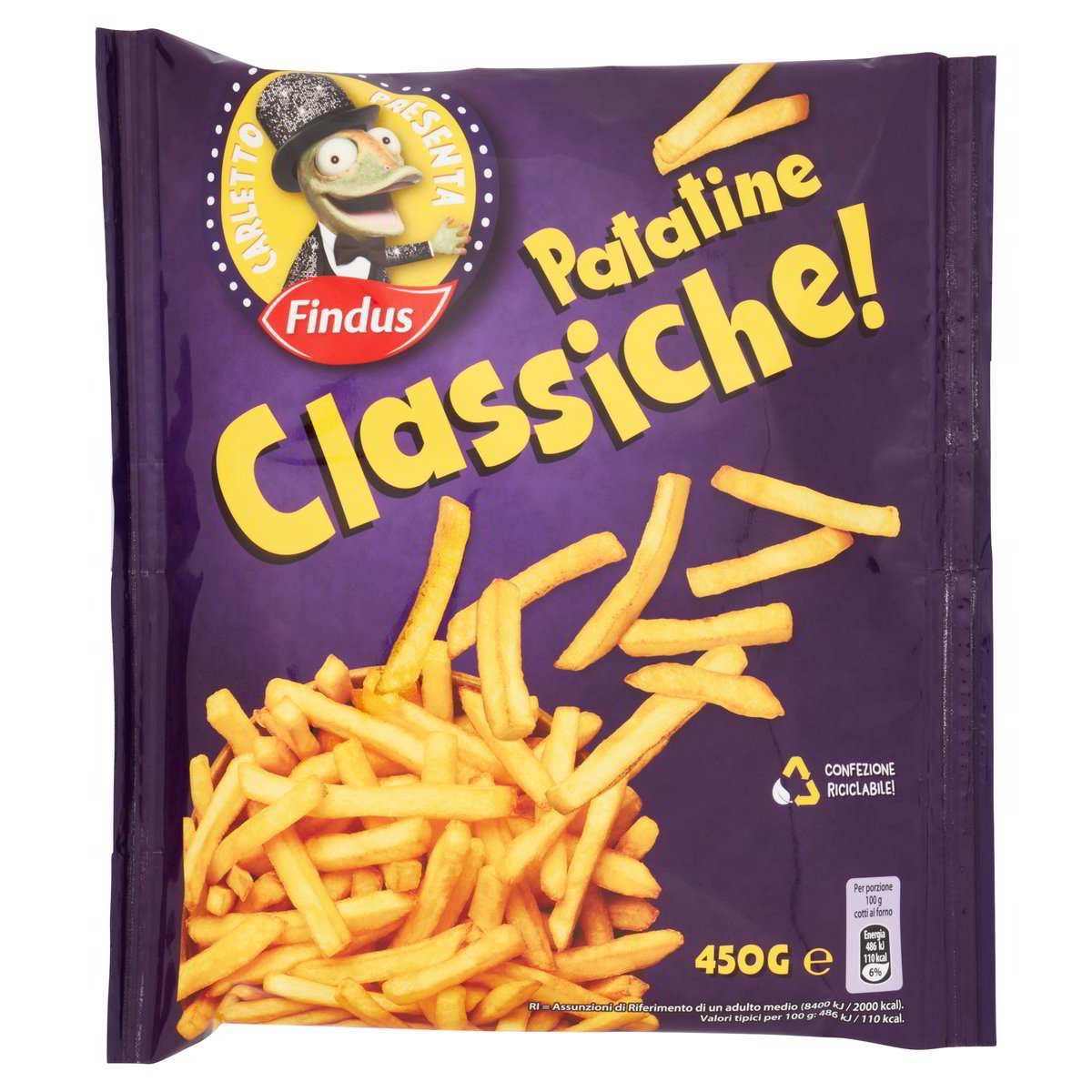 PATATINE CLASSICHE FINDUS GR. 450 - l'ecommerce secondo Iper Tosano