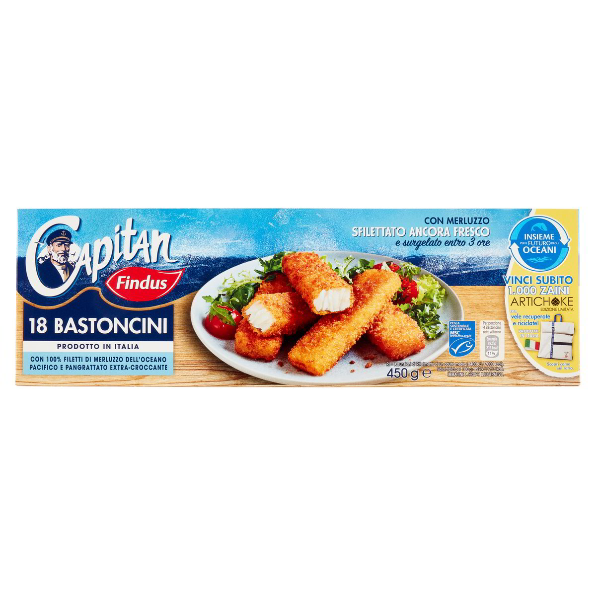 BASTONCINI FINDUS X18 GR450 NP - l'ecommerce secondo Iper Tosano