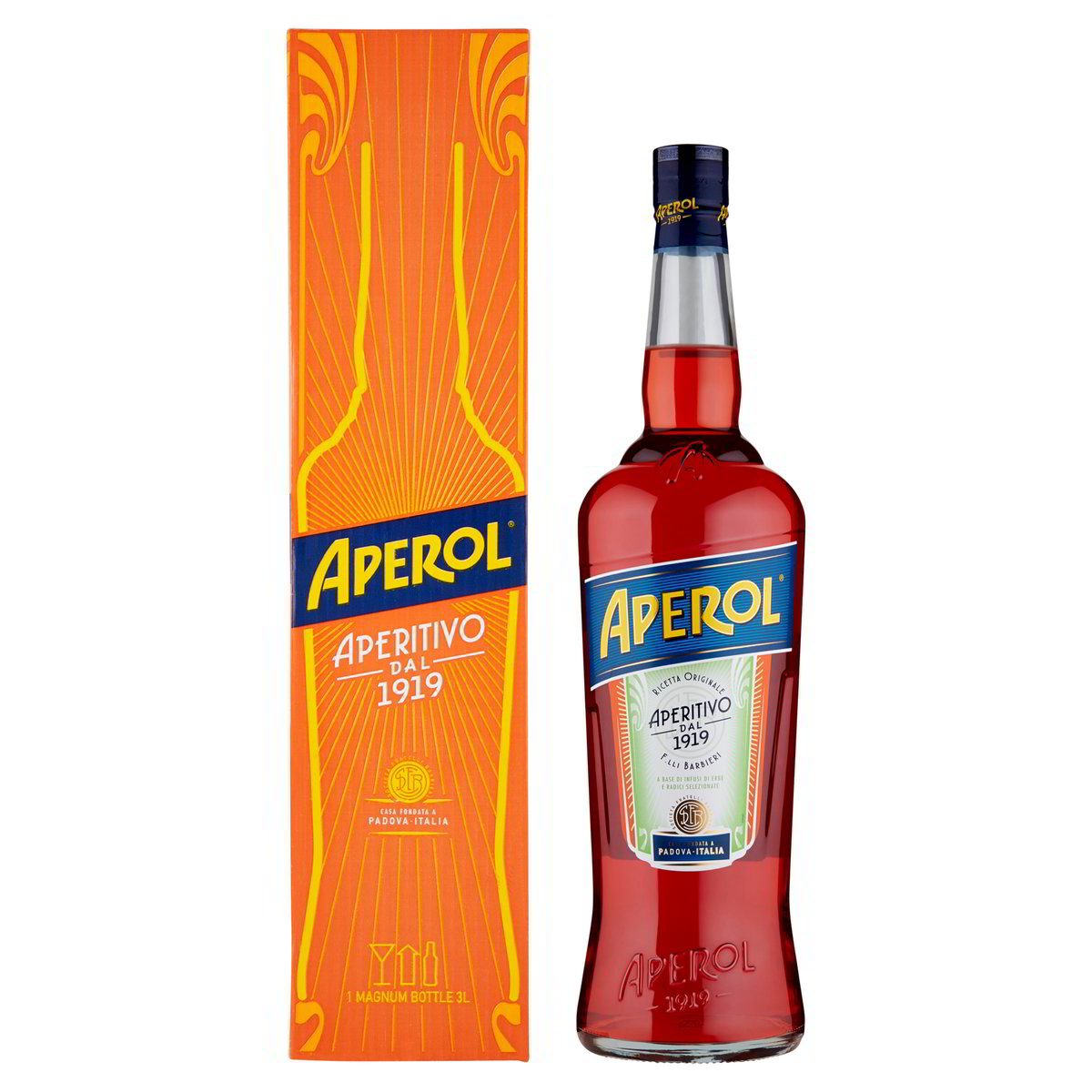 APEROL RICETTA ORIGINALE APEROL LT. 3 - l'ecommerce secondo Iper Tosano
