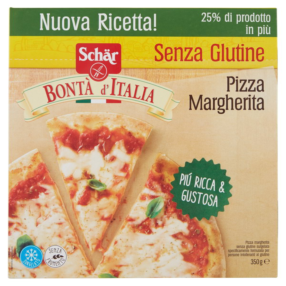 PIZZA MARGHERITA SENZA GLUTINE DR.SCHAR GR. 350 - l'ecommerce secondo ...